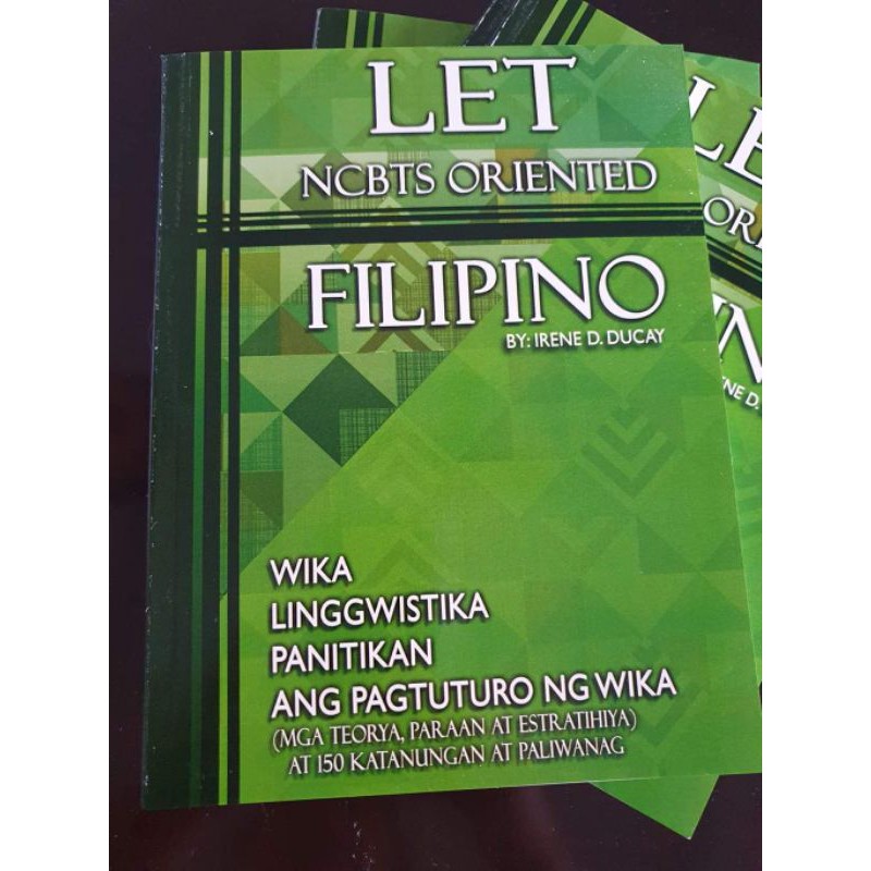 LET Reviewer in Filipino by MET Review Center | Shopee Philippines