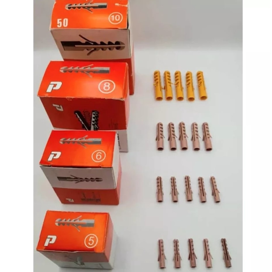 Plastic Tox Per Box (4mm to 10mm) | Shopee Philippines