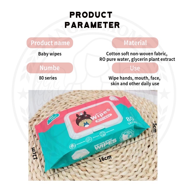 Baby Wet Wipes Baby Wipes organic Wipes For Baby Wipes 80 Pcs/Pack ...