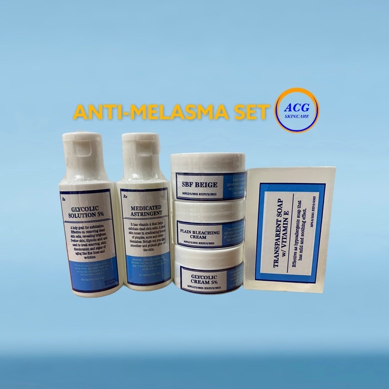 ANTI-MELASMA SET (regular size) | Shopee Philippines