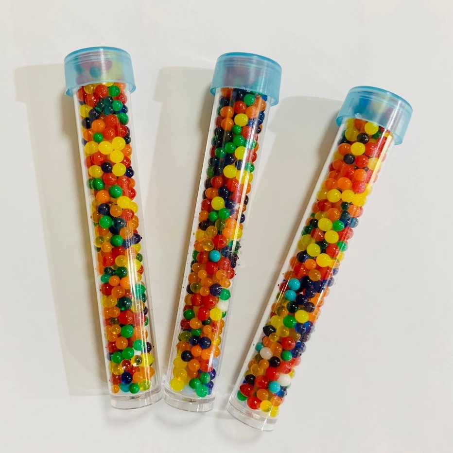 3 Mini Bottles of Water Beads - Sensorial Sensory Bin Beads | Shopee ...