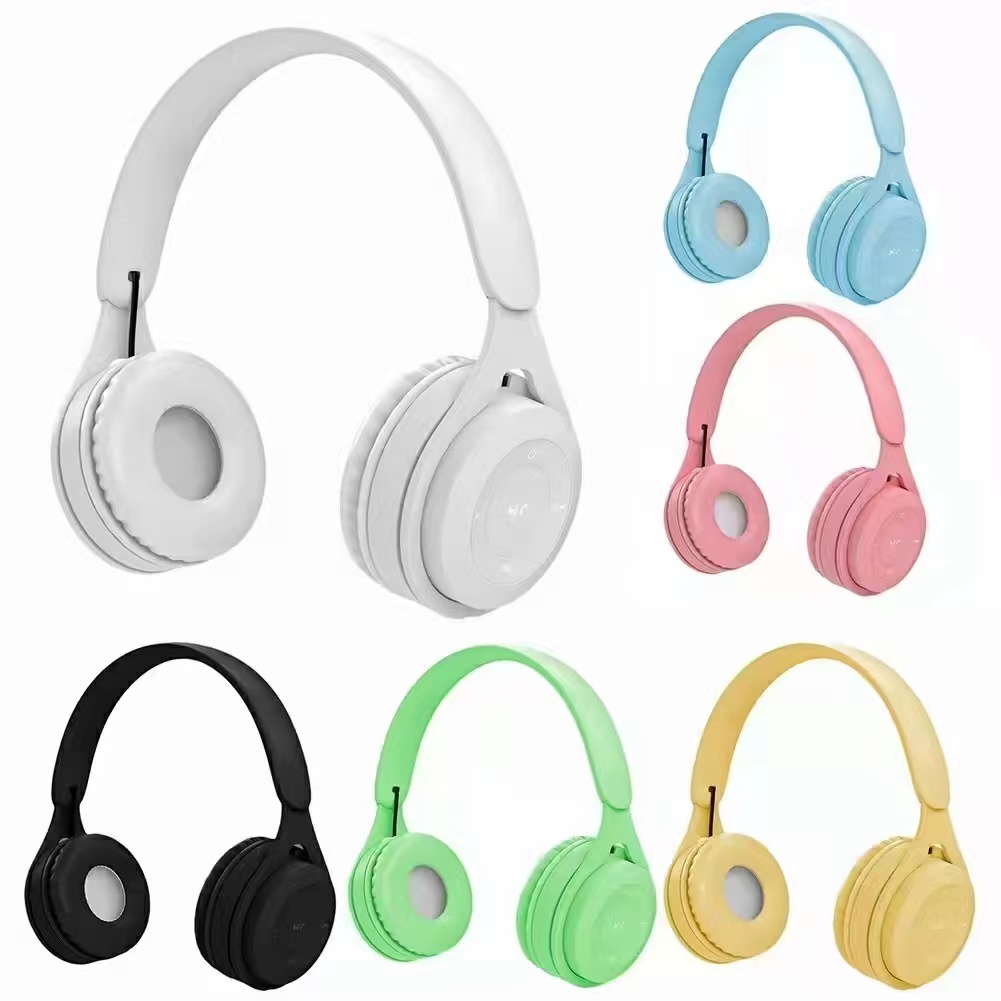 Macaron y-08 Wireless Bluetooth Headphones, HiFi Stereo Over Ear ...