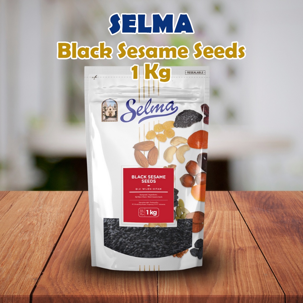 Selma Black Sesame Seeds 1KG | Shopee Philippines