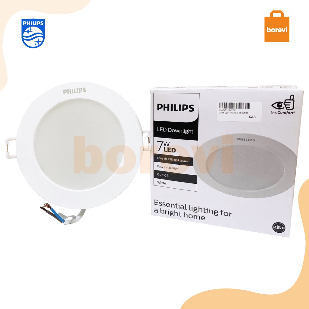 Philips DOWNLIGHT/LED PANEL PHILIPS E 7 WATT - CBDR Store