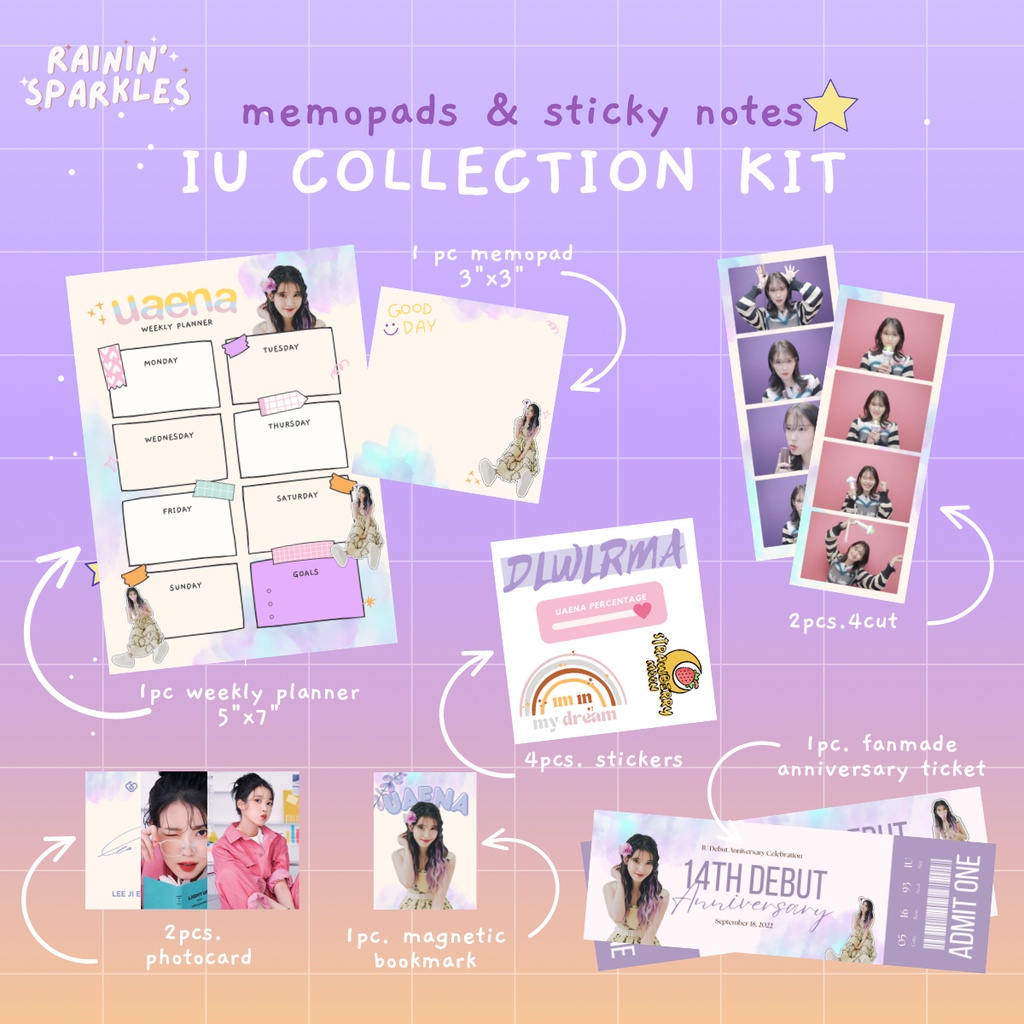 IU - UAENA 2022 Fan Kit | Shopee Philippines