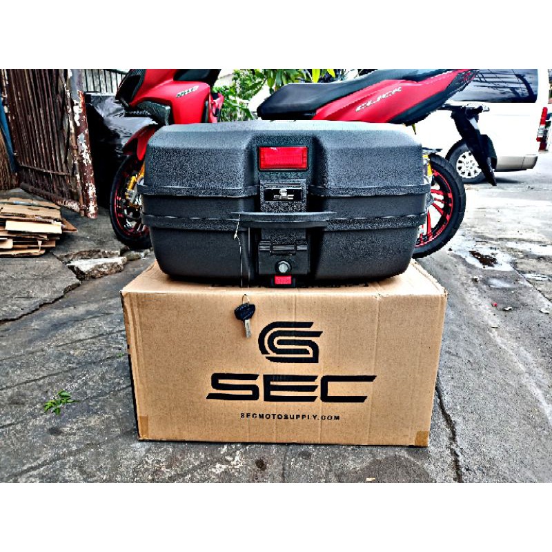 Heavy Duty SEC Top Box 45Liters - SEC Box 45Liters | Shopee Philippines