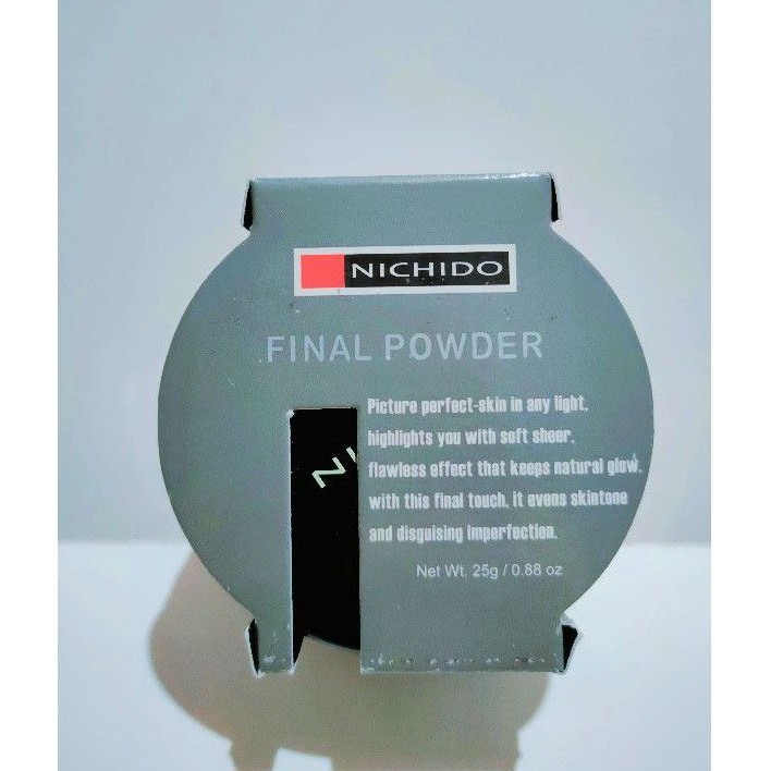 Nichido Final Powder 25grams | Shopee Philippines