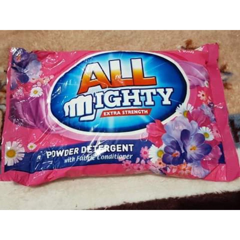 ALL MIGHTY detergent powder 1kl | Shopee Philippines