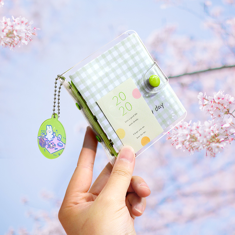 Mini mini3 hole binder hand book Korean ins wind star chaser girl diary ...