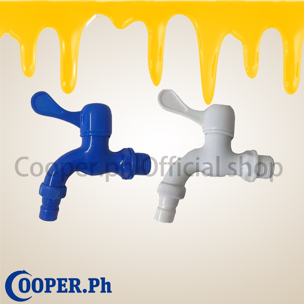 Plastic PVC Spigot Faucet with Hose Connector Gripo | Shopee Philippines