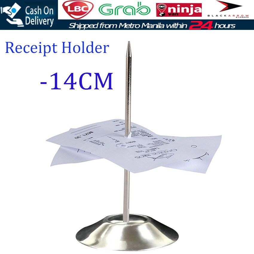 【Fast Delivery】14cm Safe Memo Holder Spike Stick for Bill Receipt Note ...