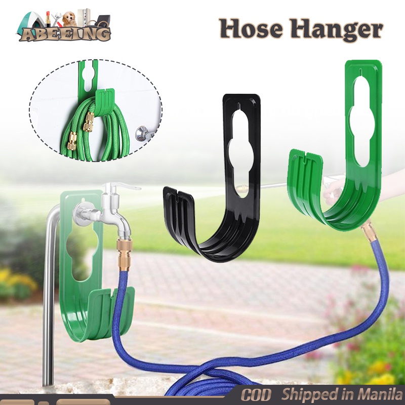 Garden Hose Hanger Wall Mount Hose Hook Heavy Duty Hose Hanger | Shopee ...