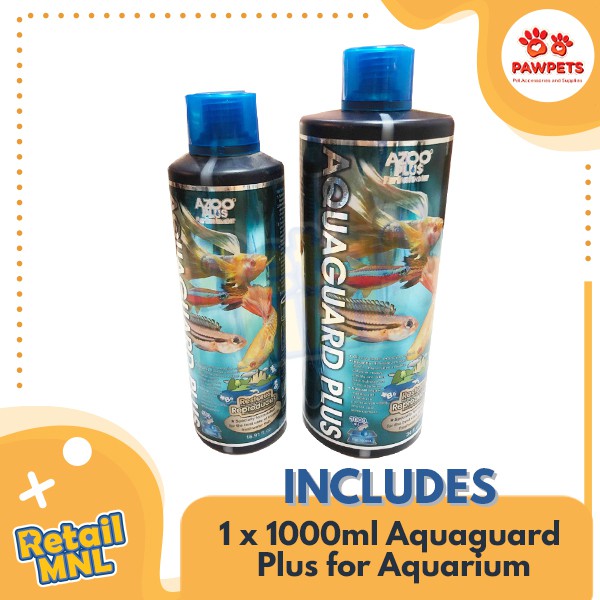 Retailmnl Aquaguard Aquarium Supplements Chlorine Heavy Metal ...