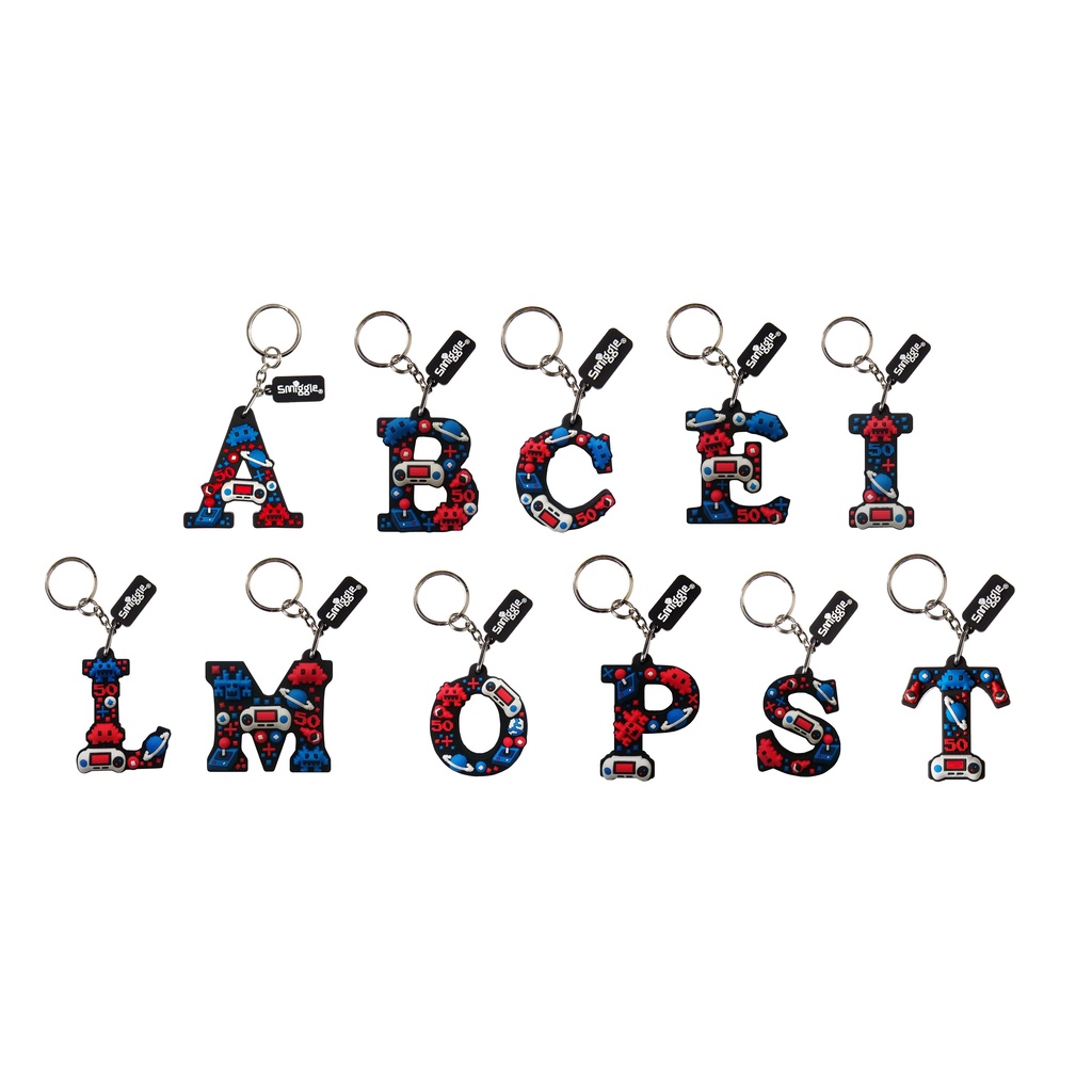 Smiggle Scented Alphabet Keyring - Game On | Shopee Philippines