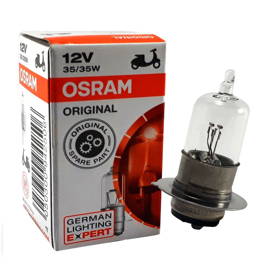 Osram Original Headlight Bulb T19 / 1-Leg (P15d-25-1) | Shopee Philippines