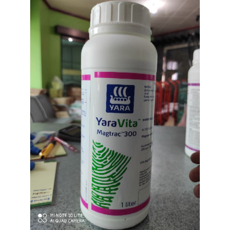 Yara Vita Magtrac 300 (Magnesium-based fertilizer) 1 liter | Shopee ...