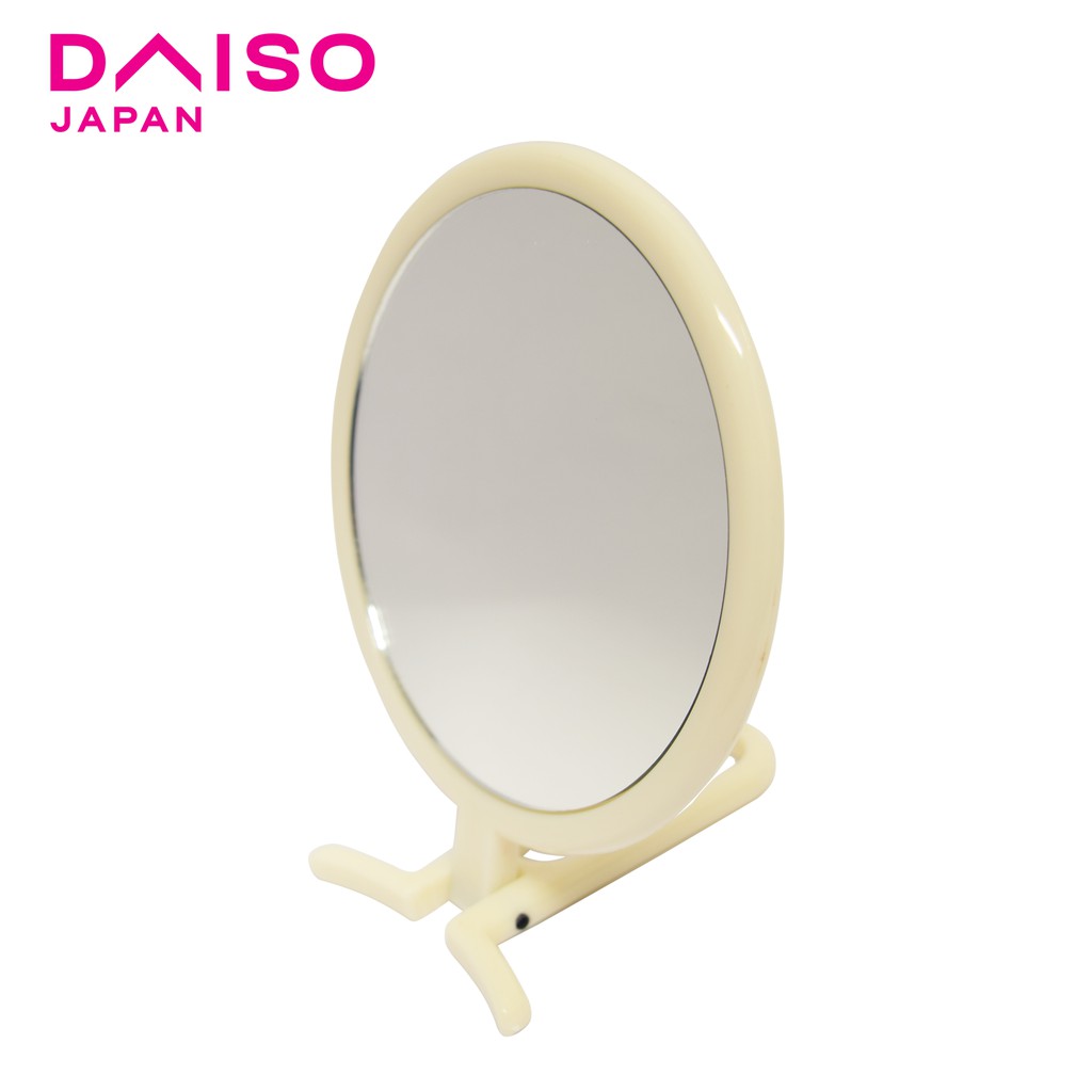 Daiso Hand Mirror with Stand | Shopee Philippines