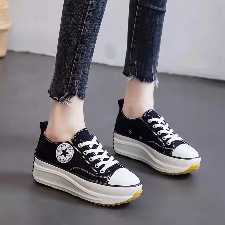 New Top Grade New Model CONVERSE Lowcut Shoes run star hike canvas ...
