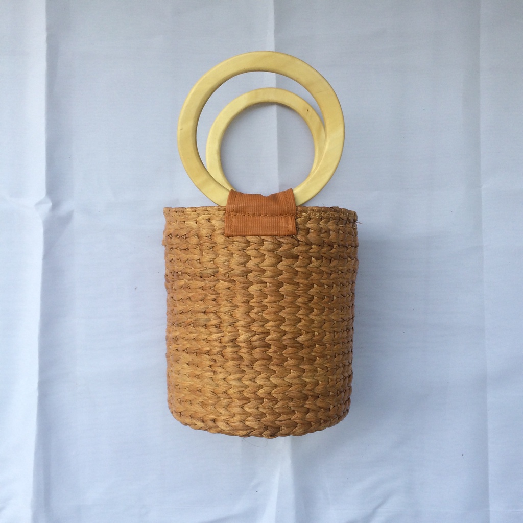 Bucket Bag Handmade Native Bag Rattan | Shopee Philippines