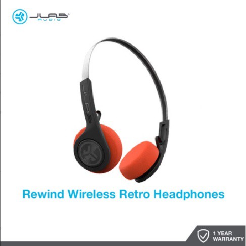 JLab Audio Rewind Wireless Retro Headphones | Shopee Philippines