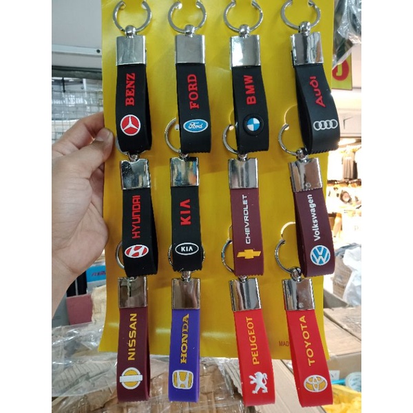 KEYCHAIN ASSORTED GOOD FOR CAR/MOTORS KEYS ( available in Leather and ...