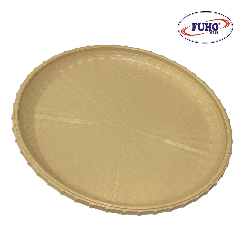 FUHO Plastic Round Bilao Tray Round Reusable Food Storage Medium Size ...