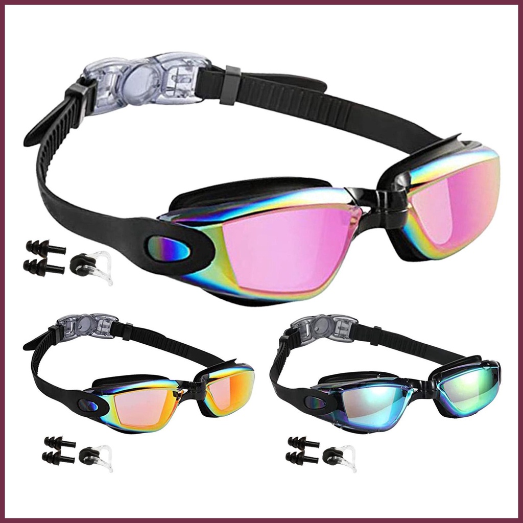 No Leaking Swim Goggles Anti Fog No Leaking Clear Vision Water Pool ...