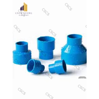 PVC Blue coupling reducer (2X1/2 / 2X3/4 / 2X1 / 2X11/4 / 2X 11/2 ...
