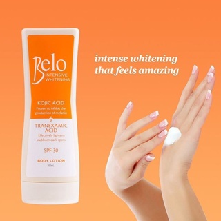 Belo Intensive Whitening Body Lotion 200mL + Free 100mL | Shopee ...