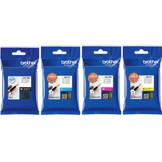 Brother LC-3617 Genuine Ink Cartridge LC3617 Cyan Magenta Yellow Black ...