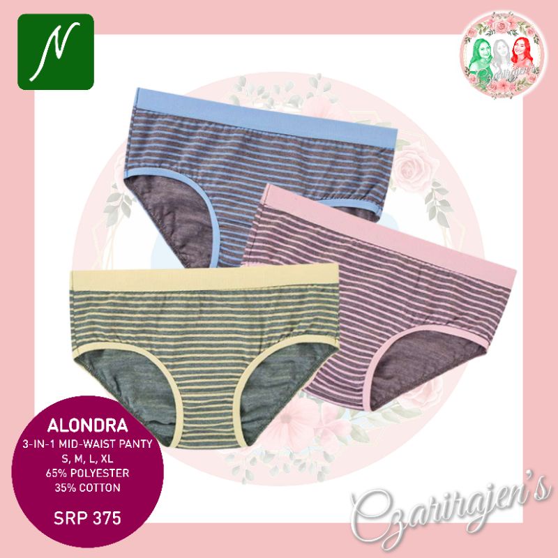 Natasha Shape Alondra 3-in-1 Mid-Waist Panty | Shopee Philippines
