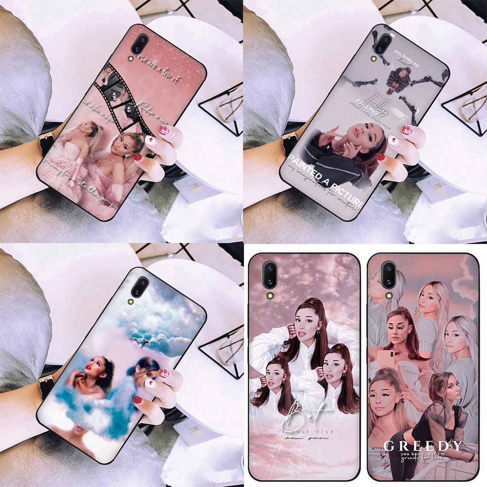 SX18 Ariana Grande Cute Soft Back Case for VIVO Y11 Y12 Y15 Y17 Y5S Y53 ...