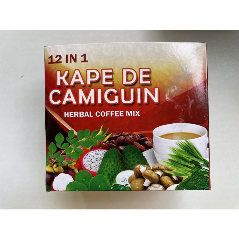 12 in 1 Herbal Coffee Mix (Kape De Camiguin) | Shopee Philippines