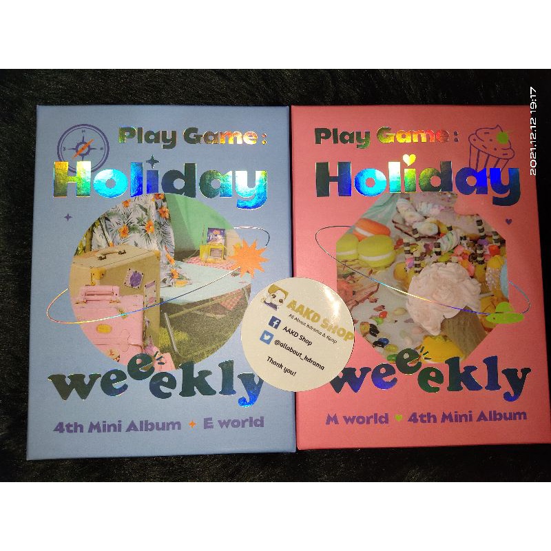 WEEEKLY Play Game:Holiday [Unsealed] | Shopee Philippines