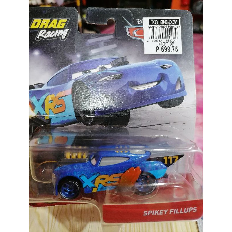 Mattel Disney Cars Pixar Drag Racing Series "Spikey Fillups" | Shopee ...