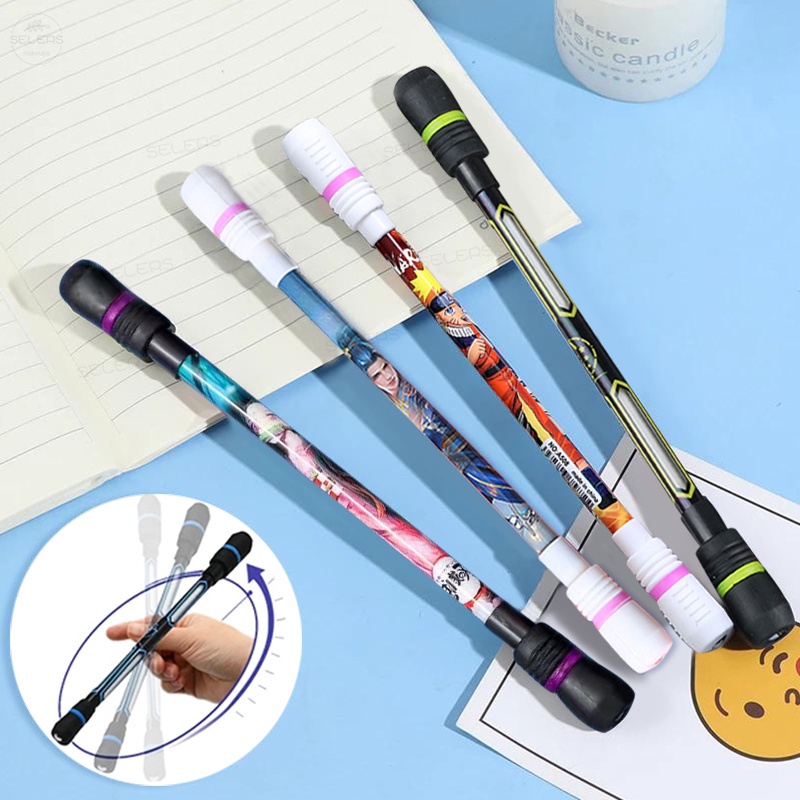 Stress Relieve Student Learning Writing Spinner Toy Pen/Anti Slip ...