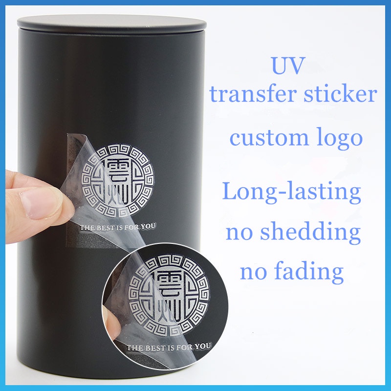 Custom UV Transfer Printing Logo Sticker Label Sticker | Shopee Philippines