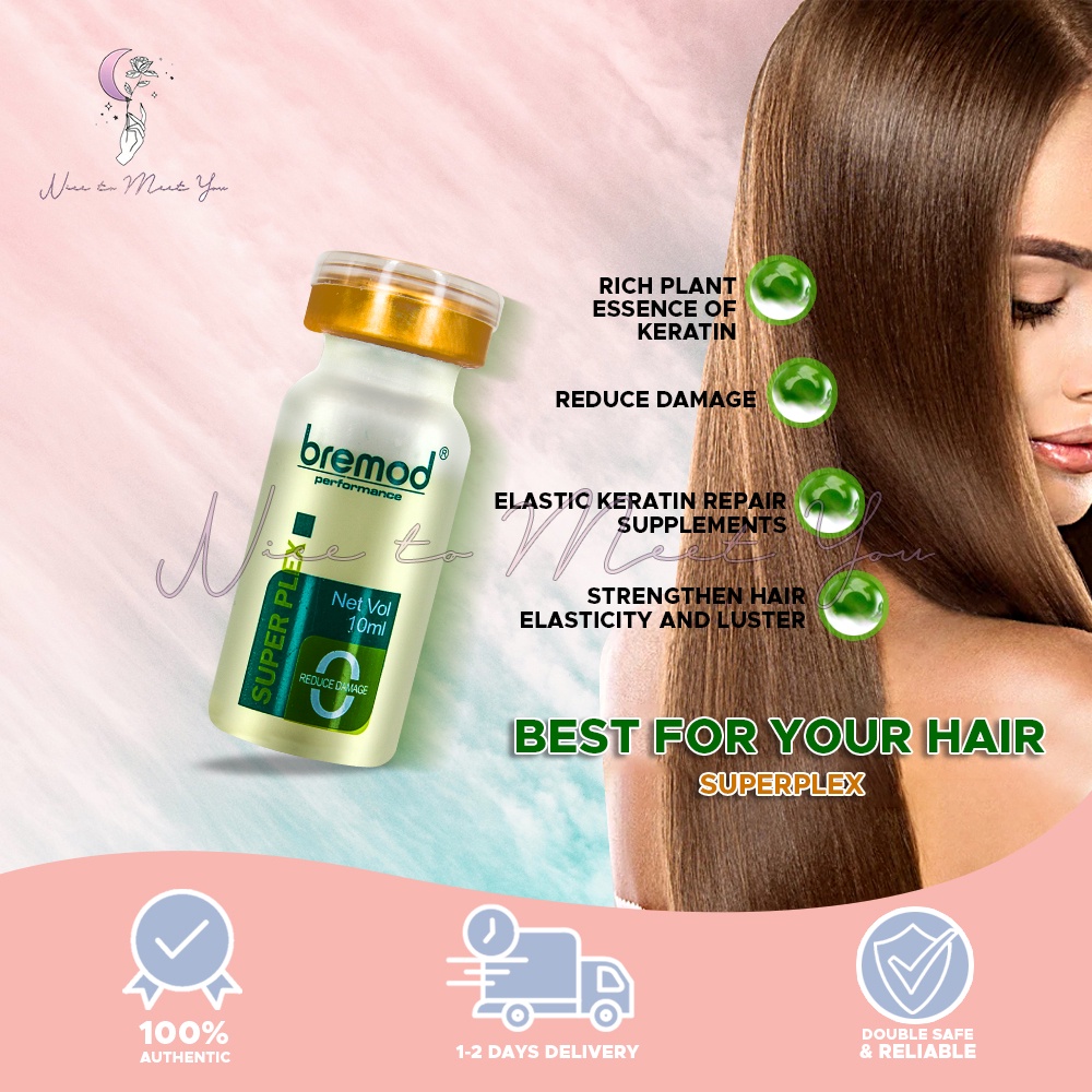 Bremod Super Plex 10ml Keratin Repair Supplement Hair Care Beauty ...