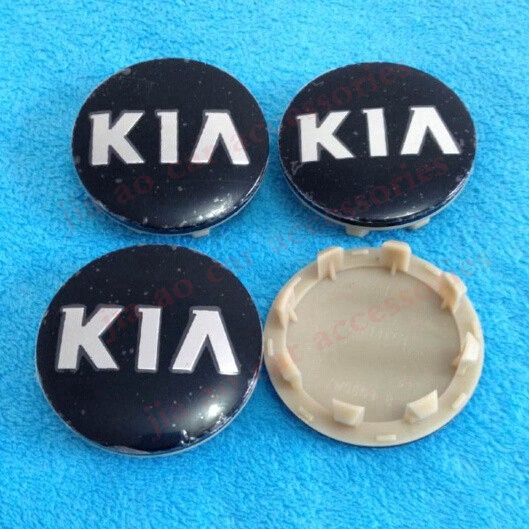 4x58mm KIA Wheel Center Hub Caps Kia Car Sticker | Shopee Philippines