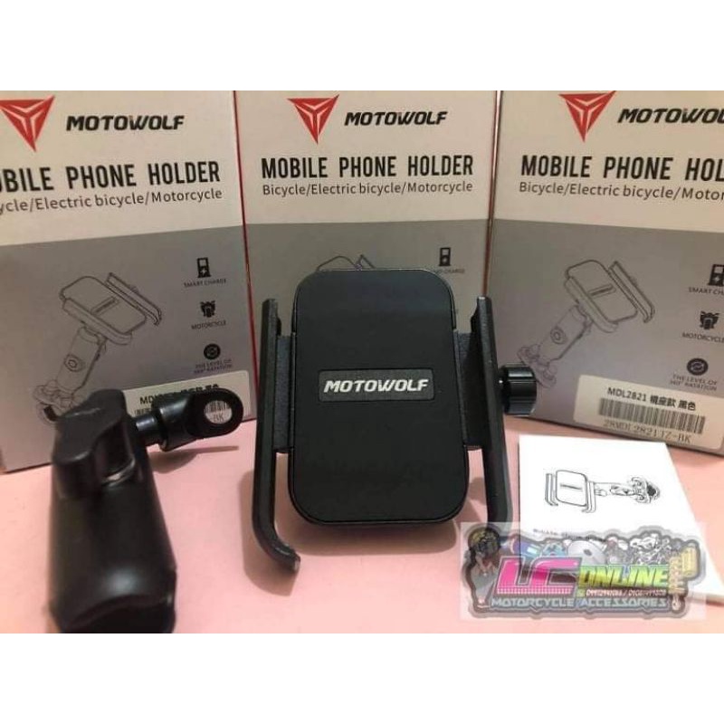 Motowolf V3 Cp Holder Side Mirror type | Shopee Philippines