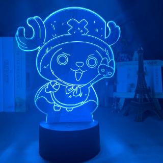 Monkey D Luffy Figure Night Light Anime ONE PIECE LED Color Changing ...