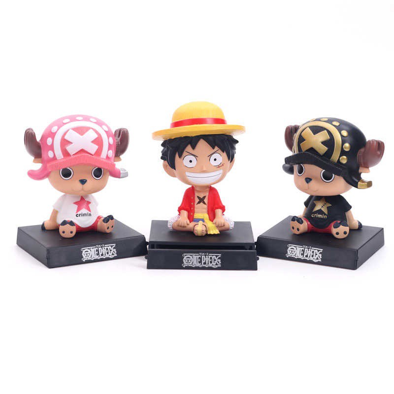 One Piece Monkey D luffy Luffy chopper anime bobblehead mobile phone ...