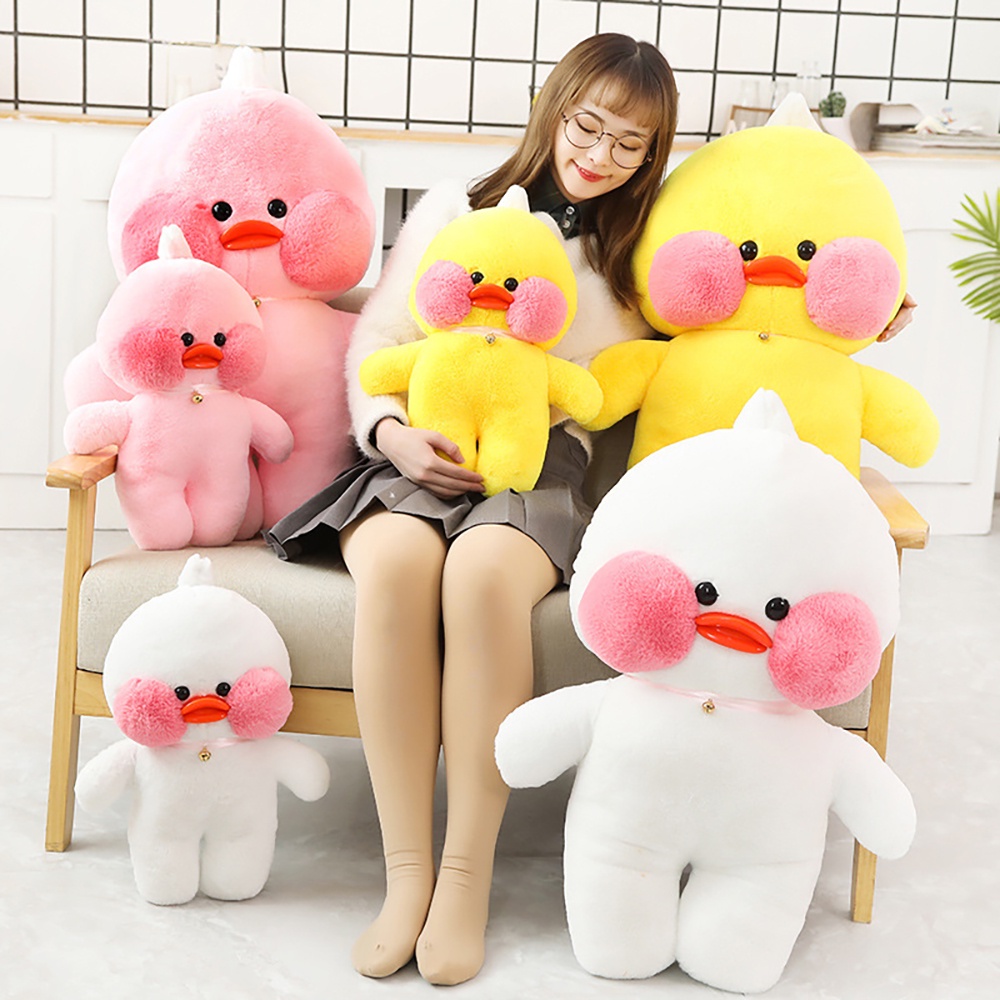 30cm Korean Net Red Hyaluronic Acid Yellow Duck Doll Duck Lalafan Fan ...