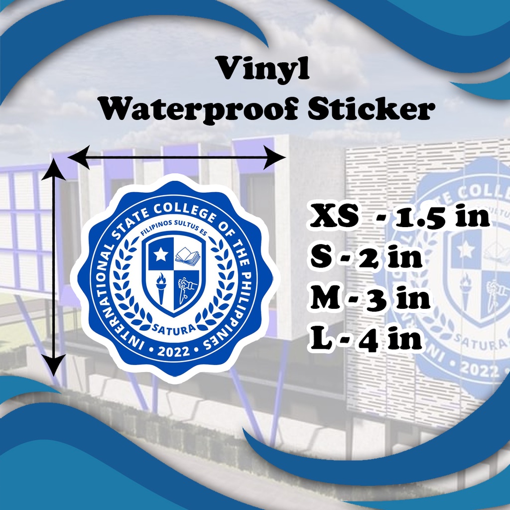 International State College of the Philippines Sticker | ISCP sticker ...