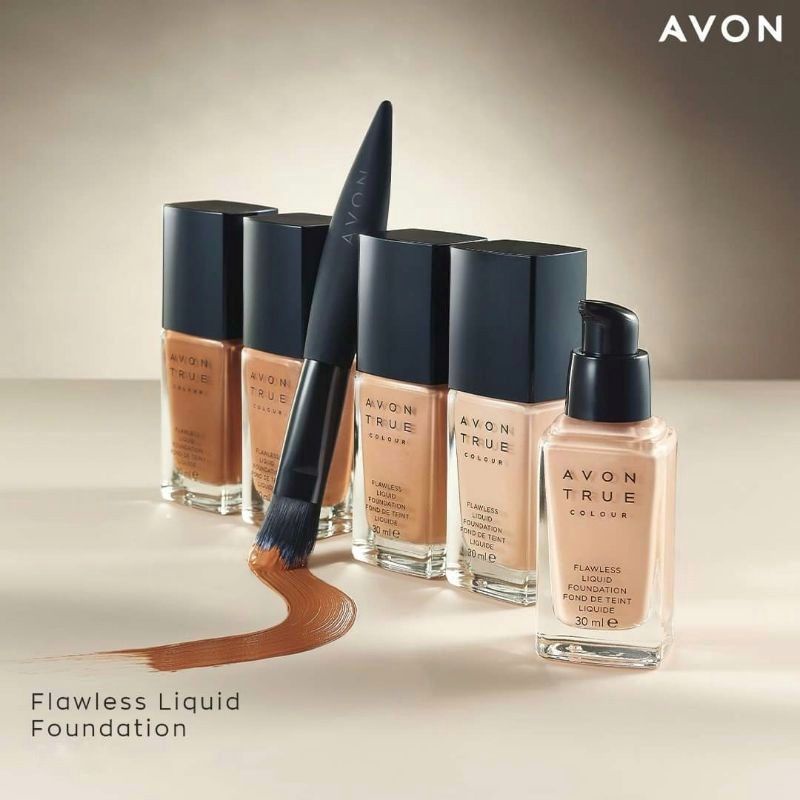 AVON True Color Flawless Liquid Foundation 30g | Shopee Philippines