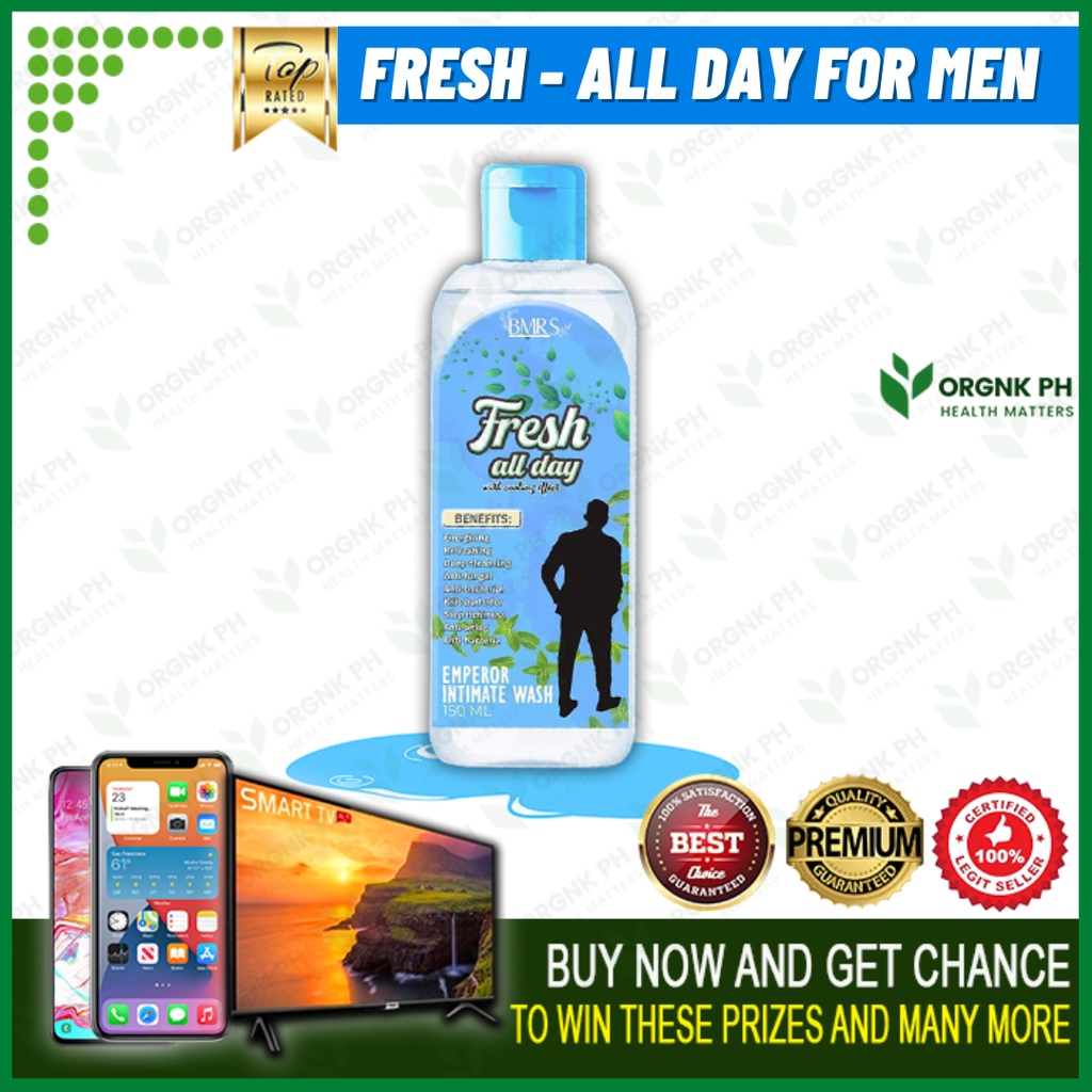 ORGNKPH Original BMRS FRESH ALL DAY Emperor Masculine Intimate Wash ...