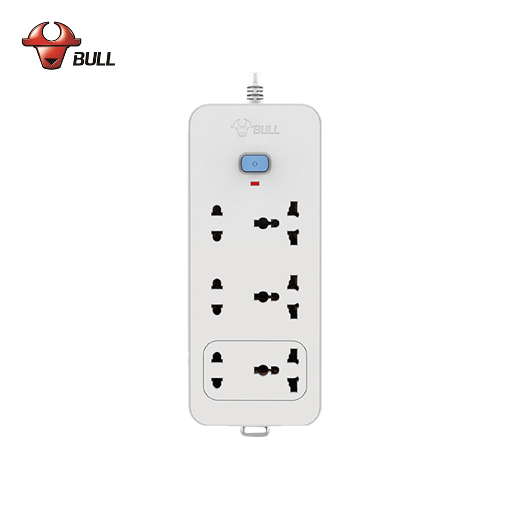 Bull Extension Socket N Series N1330 150cm Cable 6 Outlets 2500w 10A ...
