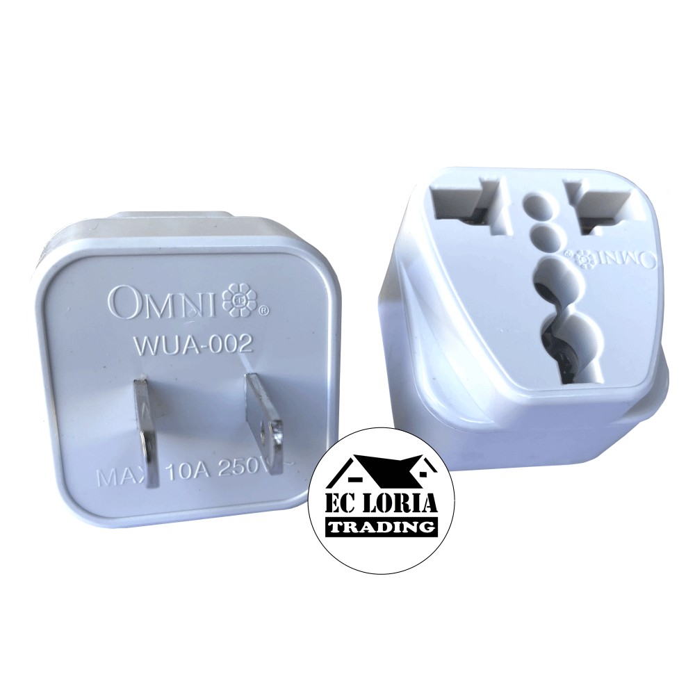 Omni Universal AC Portable Power Plug Conversion Adaptor / Adapter ...