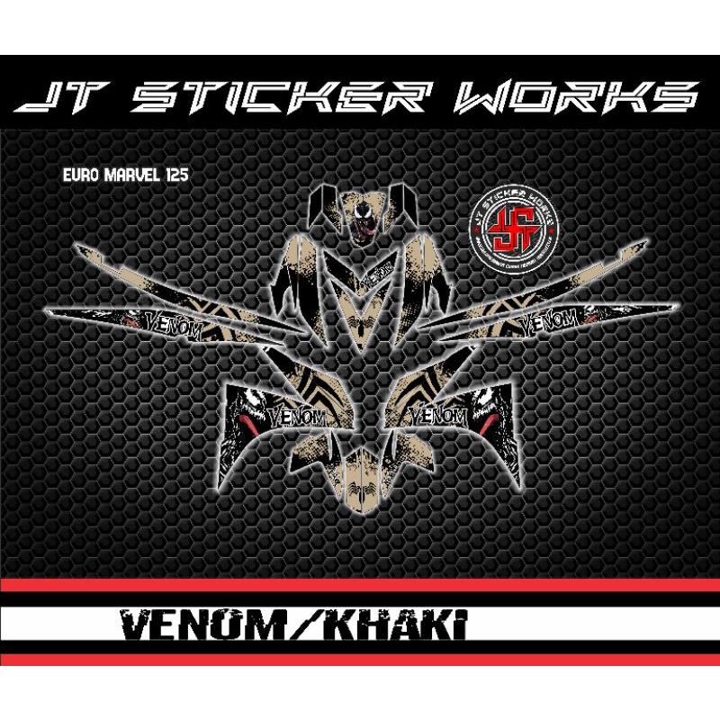 EURO MARVEL 125 FULL DECALS | Shopee Philippines