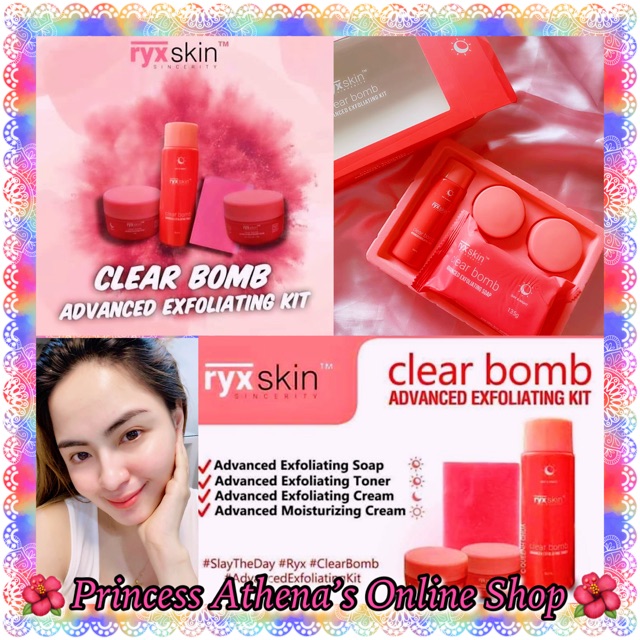 CLEAR BOMB RYX SKINCERITY OLD (COD & ON HAND) | Shopee Philippines